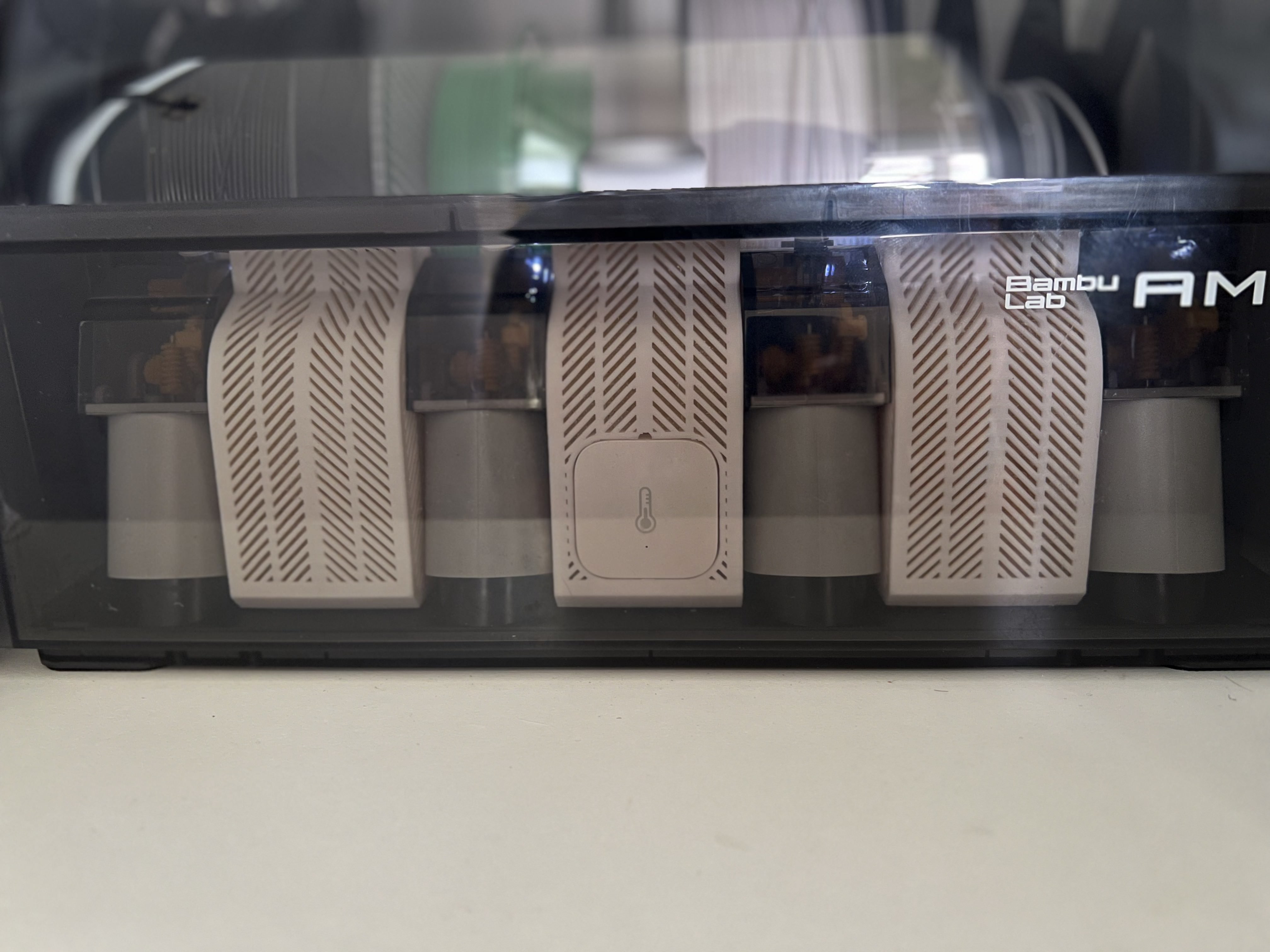 Silica Dry Box for Bambu Lab AMS with Aqara Humidity Sensor von HS3D ...