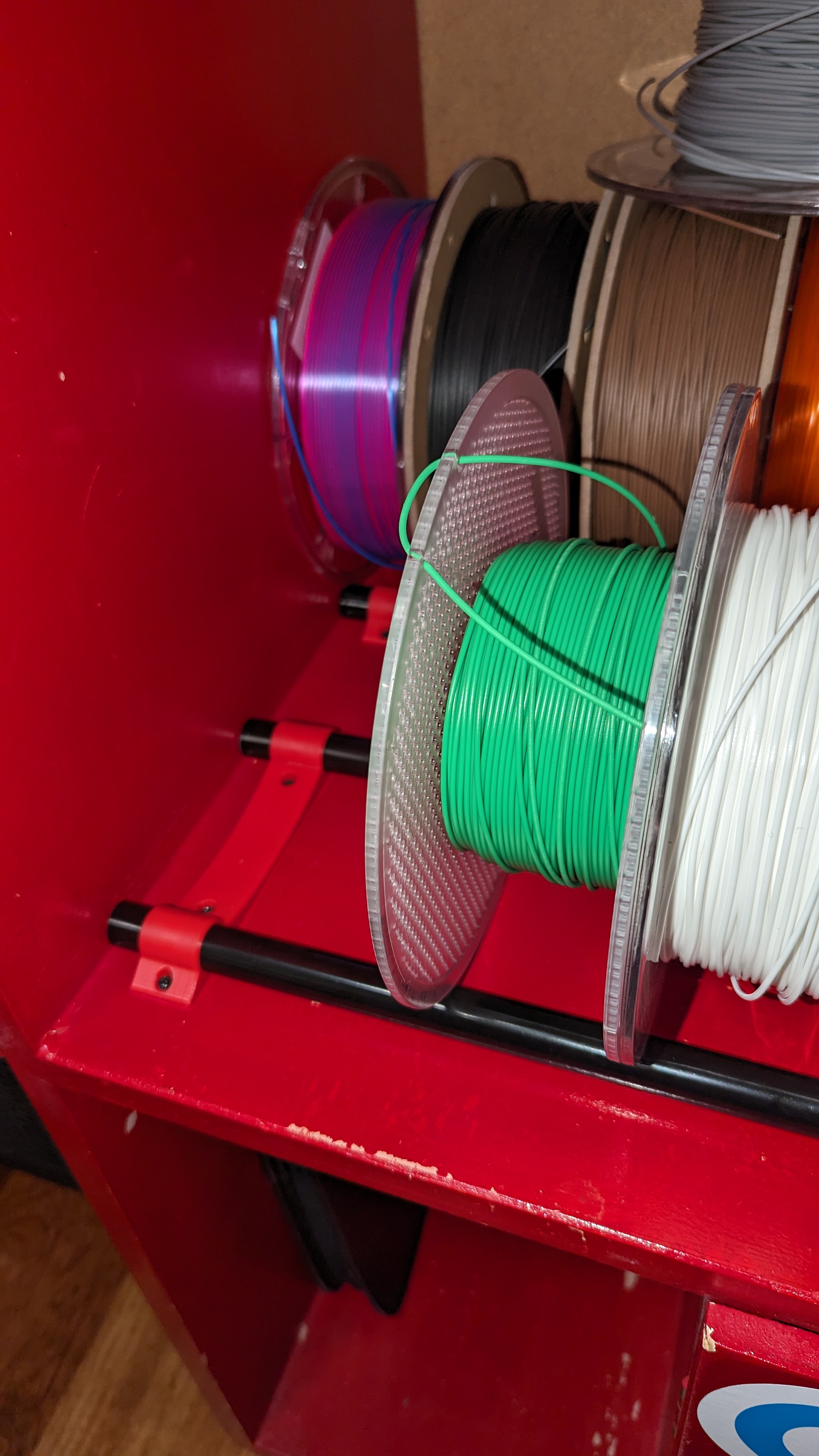 18mm Pipe Clamp for filament spool storage by BaronVonHake | Download ...