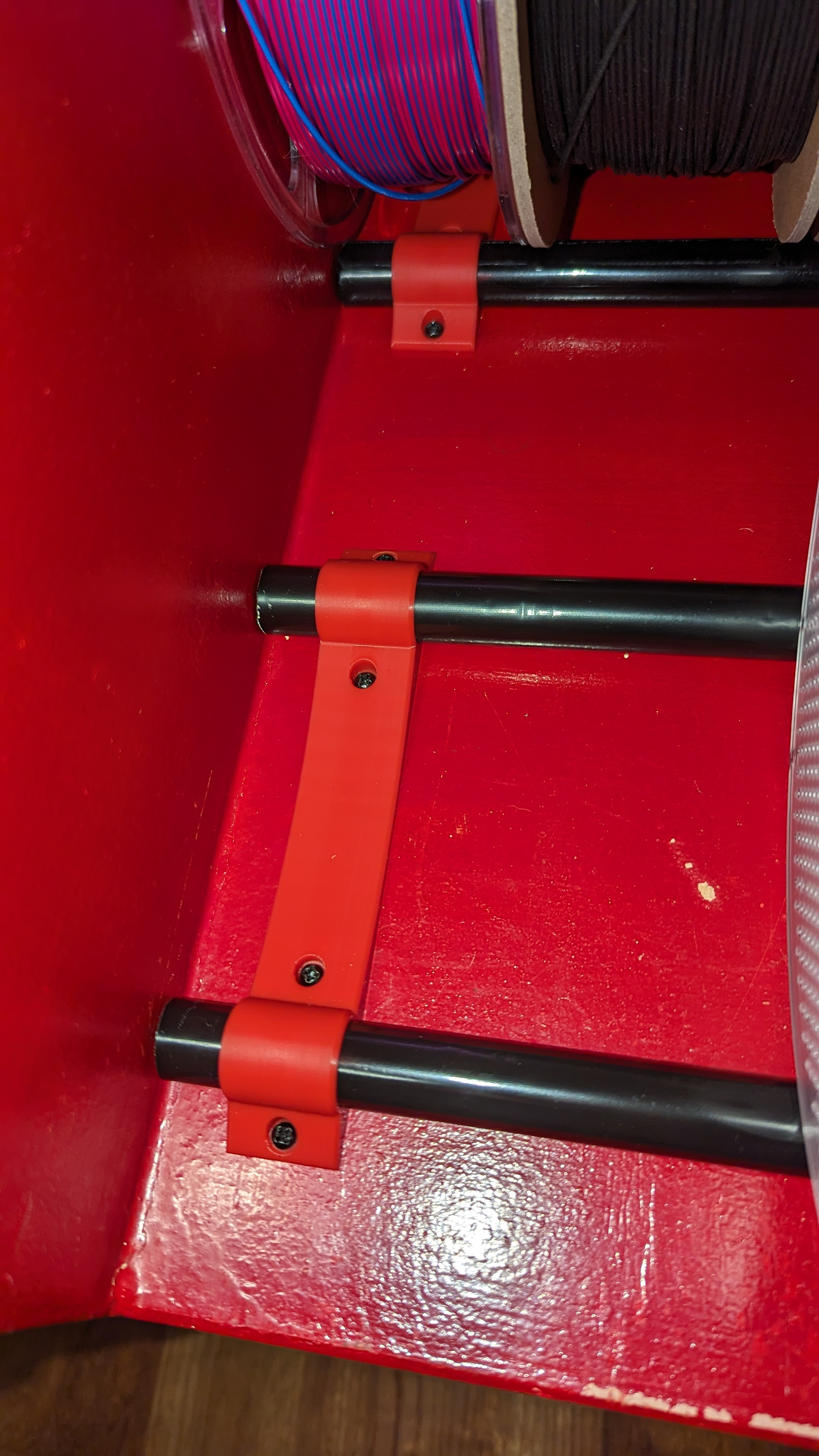 18mm Pipe Clamp for filament spool storage by BaronVonHake | Download ...