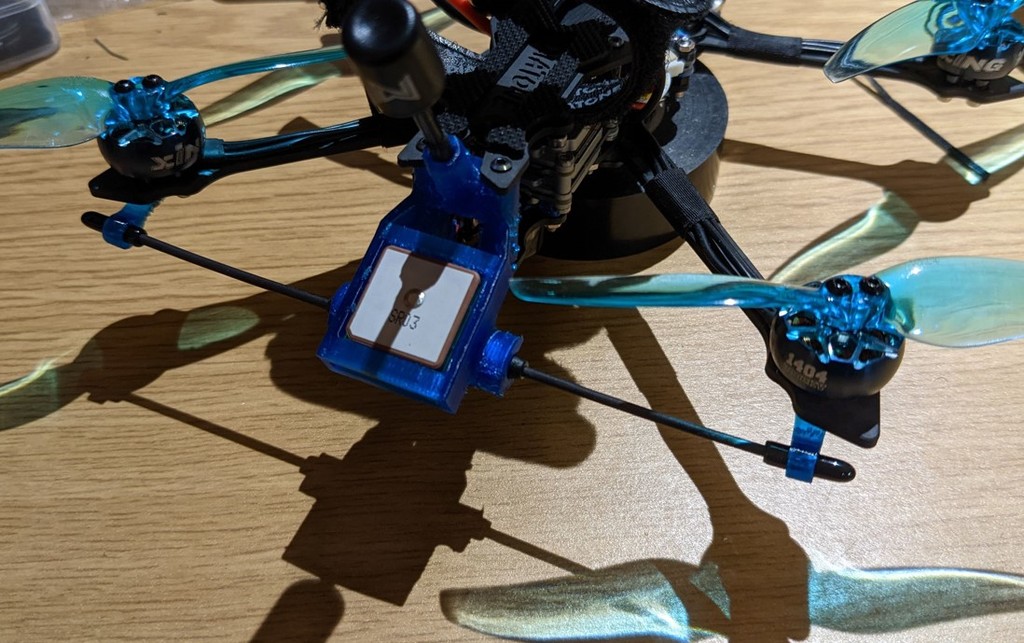Diatone ROMA L3 and L4 - GPS, VTX and RX antenna mount by Vincent12FPV ...