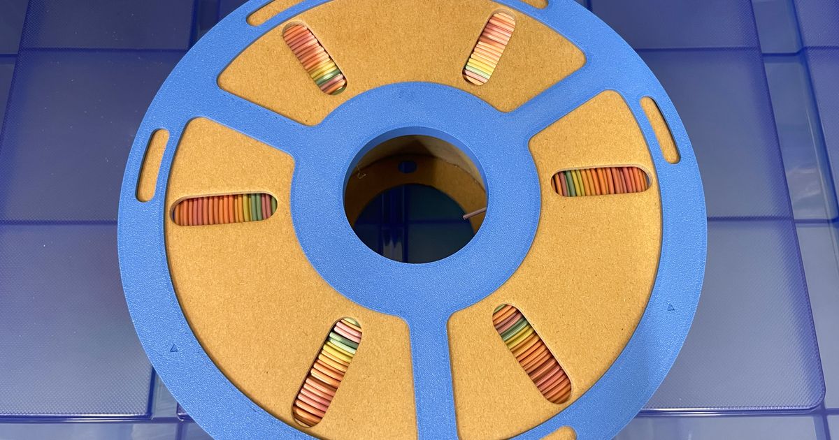 TTY3D Cardboard Spool Adapter for Bambu Lab AMS by Hollingsworth Design ...