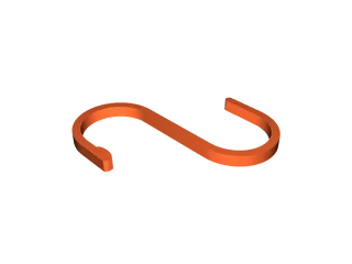 S hook by Hdm | Download free STL model | Printables.com