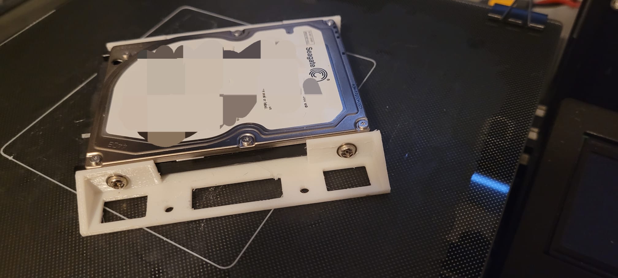 HDD 3.5 to SSD 2.5/HDD 2.5 Mounting Bracket by 3dprintinganddesign ...