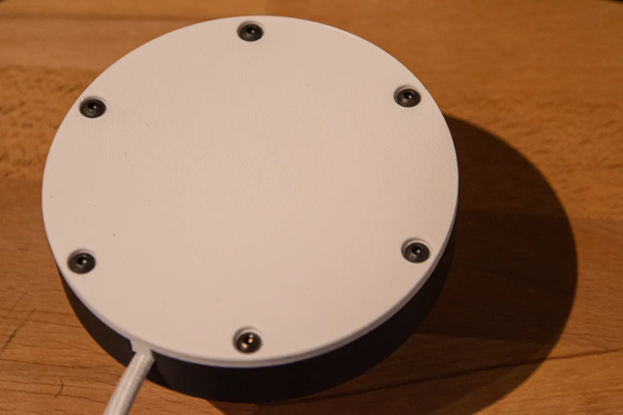 Puck base for threaded moon lamp by FritzPeppone | Download free STL ...