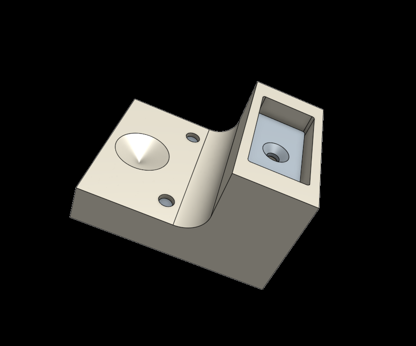 FLSUN V400 Fysetc Input Shaper Magnetic Base Mount by miXme | Download ...