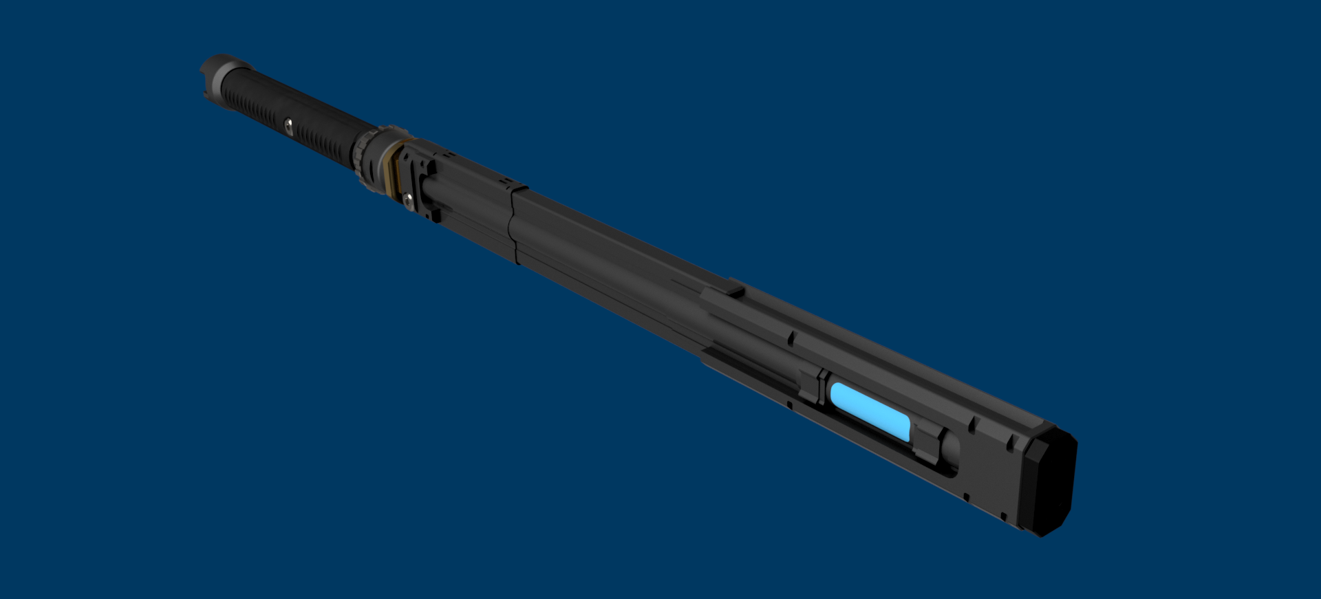 Nightwing escrima sticks (Gotham Knights) by ODCA Props | Download free ...