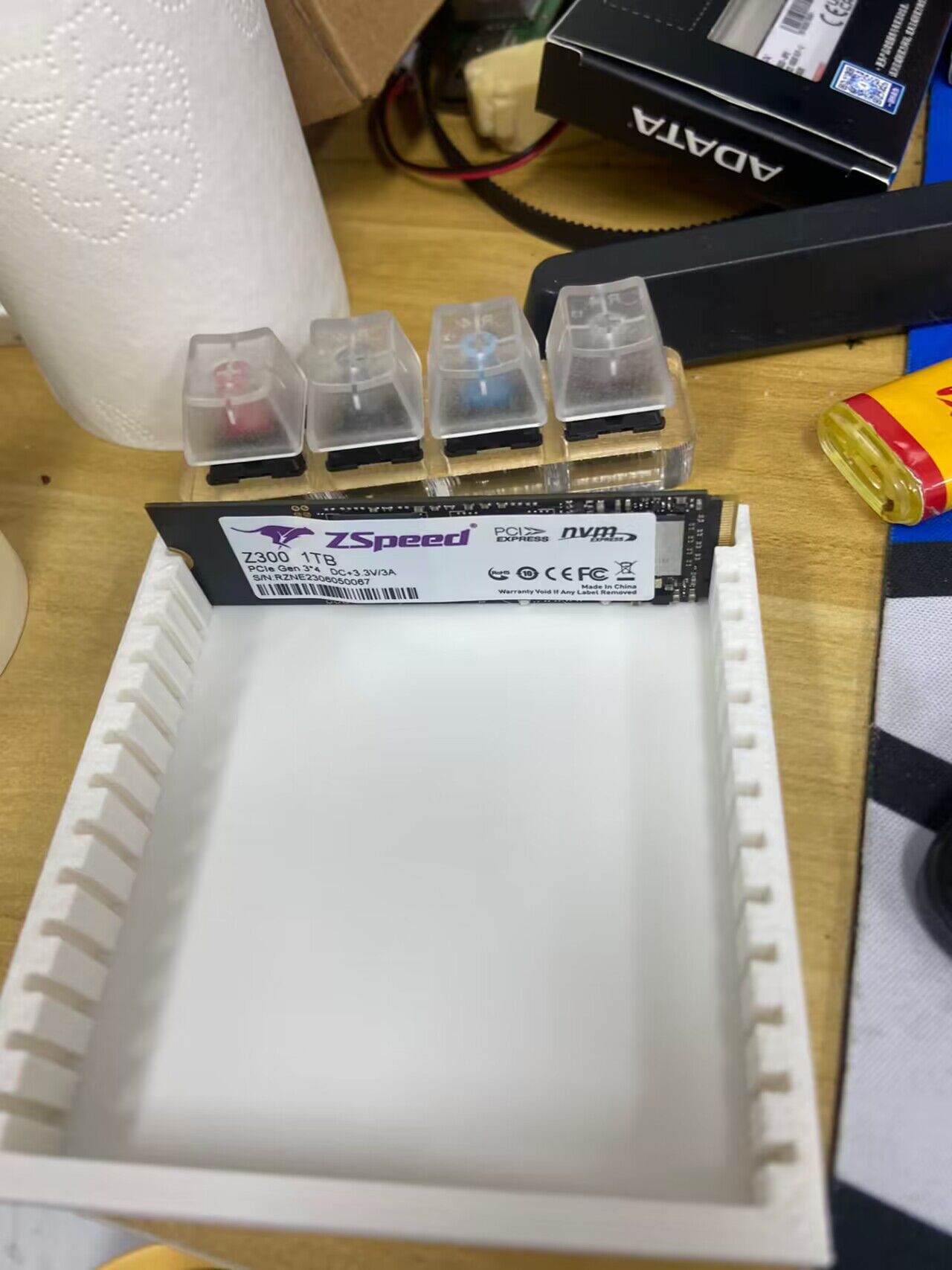 Simple NVME SSD storage box by Fox Older | Download free STL model ...