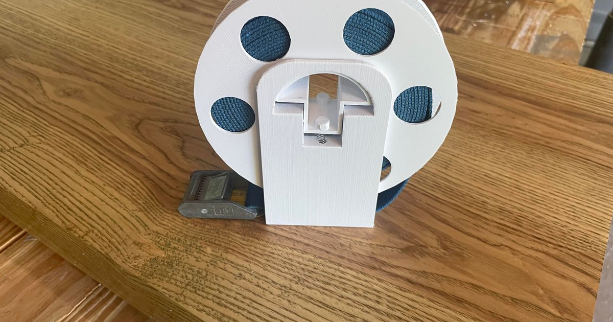 Spring Loaded Strap Roller by Sealein | Download free STL model ...