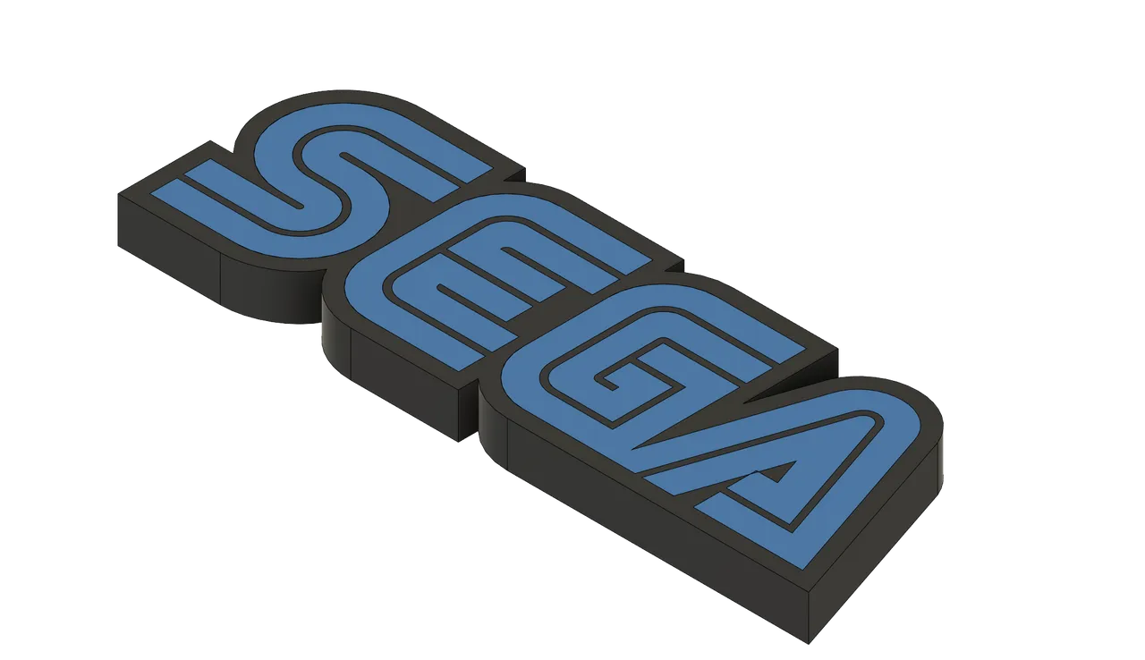 SEGA Logo by Andy Pandy Designs | Download free STL model | Printables.com