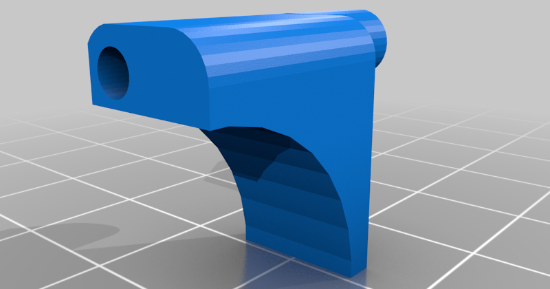Shelf peg reinforced by Gordyt47 | Download free STL model | Printables.com
