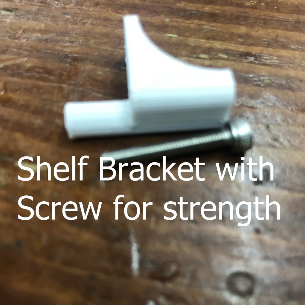Shelf peg reinforced by Gordyt47 | Download free STL model | Printables.com