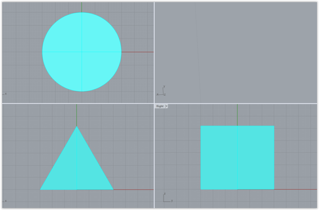 Illusion single part looks like Circle, Square or Triangle by Gordyt47 ...