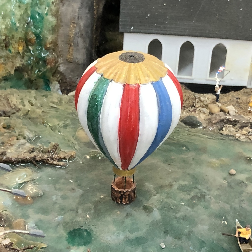 HO Scale Hot air baloon by Gordyt47 | Download free STL model ...