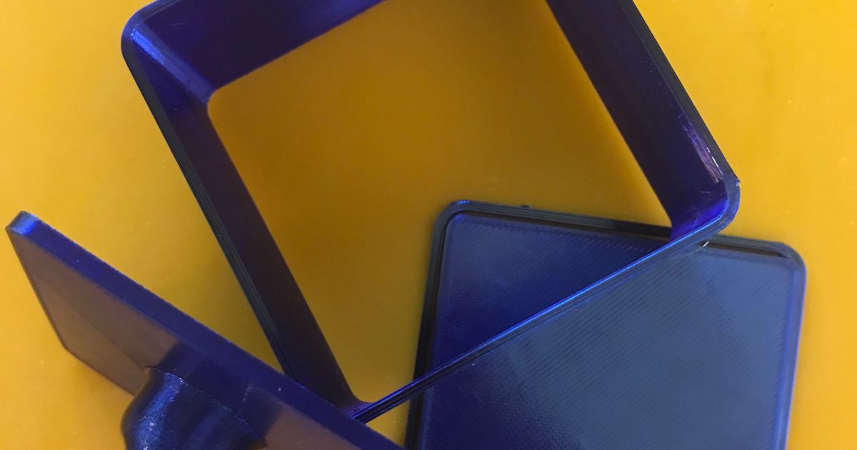 Onigirazu Press with Base by Lacemaker | Download free STL model | Printables.com