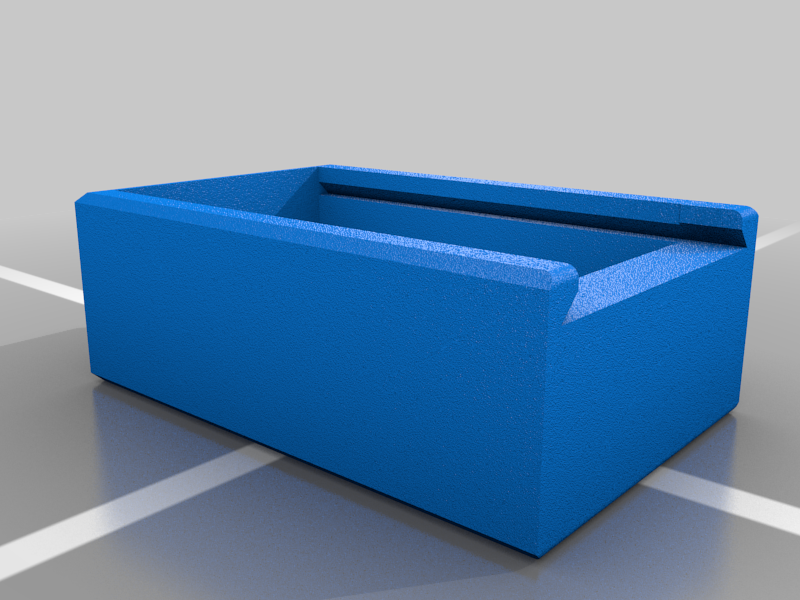 Box with sliding cover by Gordyt47 | Download free STL model ...
