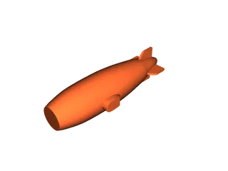 HO Scale Goodyear Blimp by Gordyt47 | Download free STL model ...