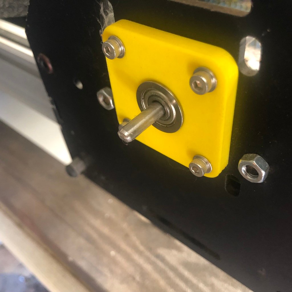 NEMA 17 Stepper motor spacers 6, 10 and 22 mm by Gordyt47 | Download ...