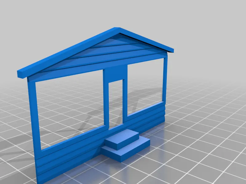 HO Scale Flower shop by Gordyt47 | Download free STL model | Printables.com