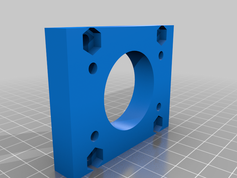 NEMA 23 Stepper motor spacers by Gordyt47 | Download free STL model ...