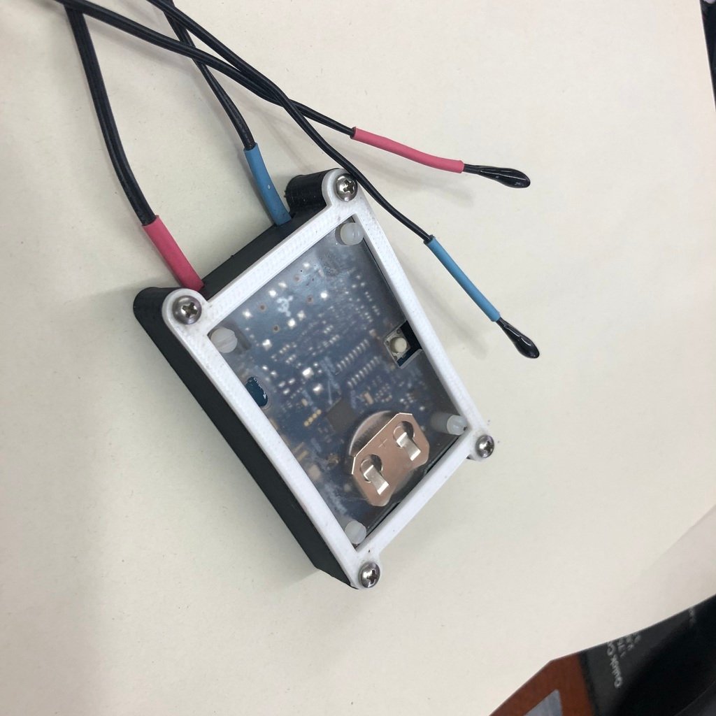 Case for pocketlab thermal early version. Helps protect the PCB by Gordyt47 | Download free STL ...