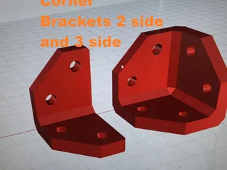 Topology Optimized Corner Brackets by P_99 | Download free STL model ...