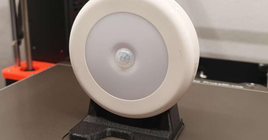 Stand for round motion sensor with magnet / Diameter 80mm by MartinD ...