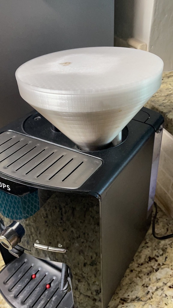 Krups Coffee Bean Hopper by 1ProjectAWeek | Download free STL model ...