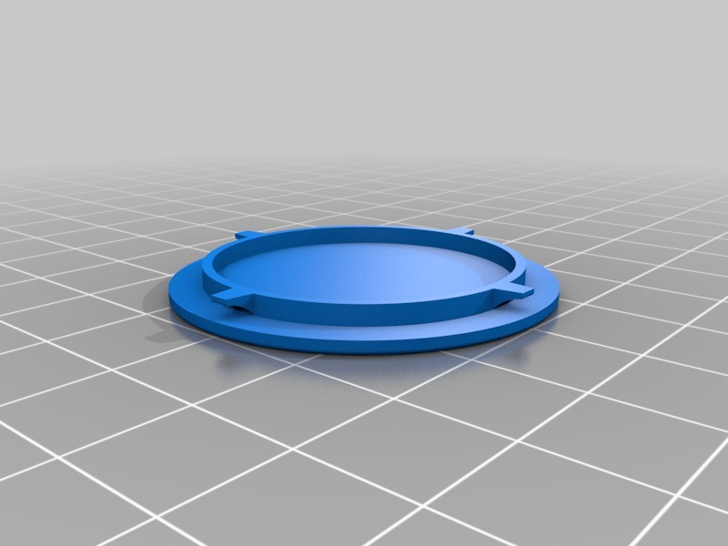 Replacement back for Pop Socket by 1ProjectAWeek | Download free STL ...