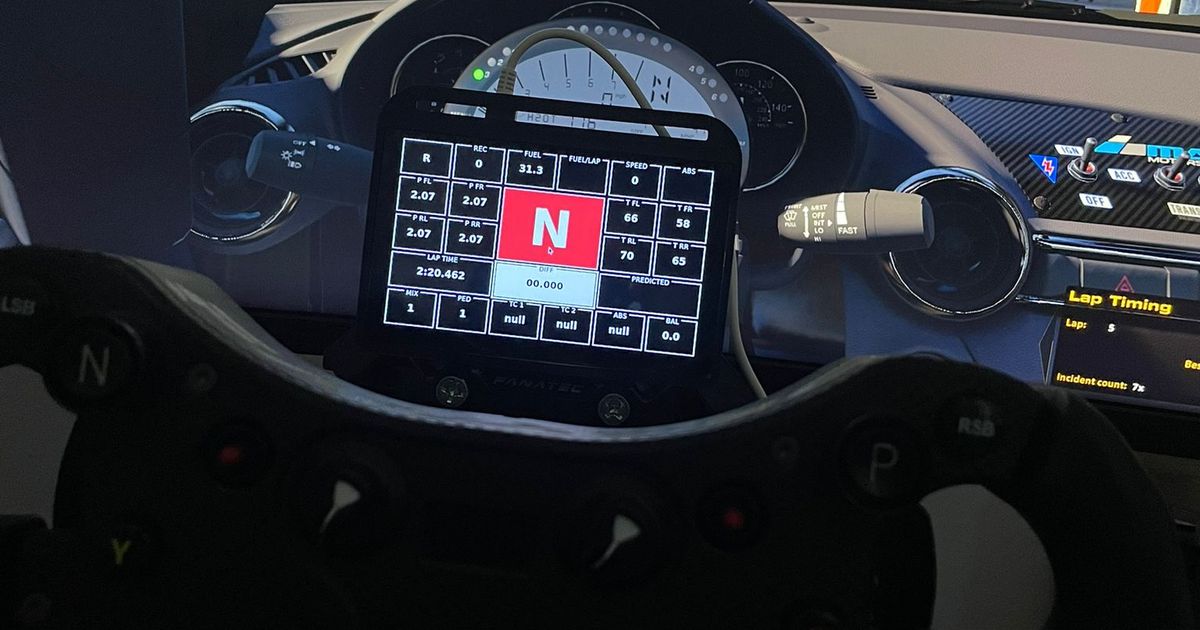 Raspberry Pi SimRacing Dashboard by Danilov3s | Download free STL model ...