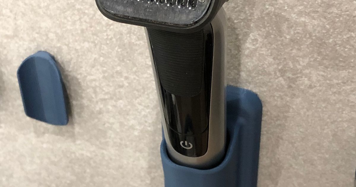 Wall mount for Phillips OneBlade Pro by Healow | Download free STL ...