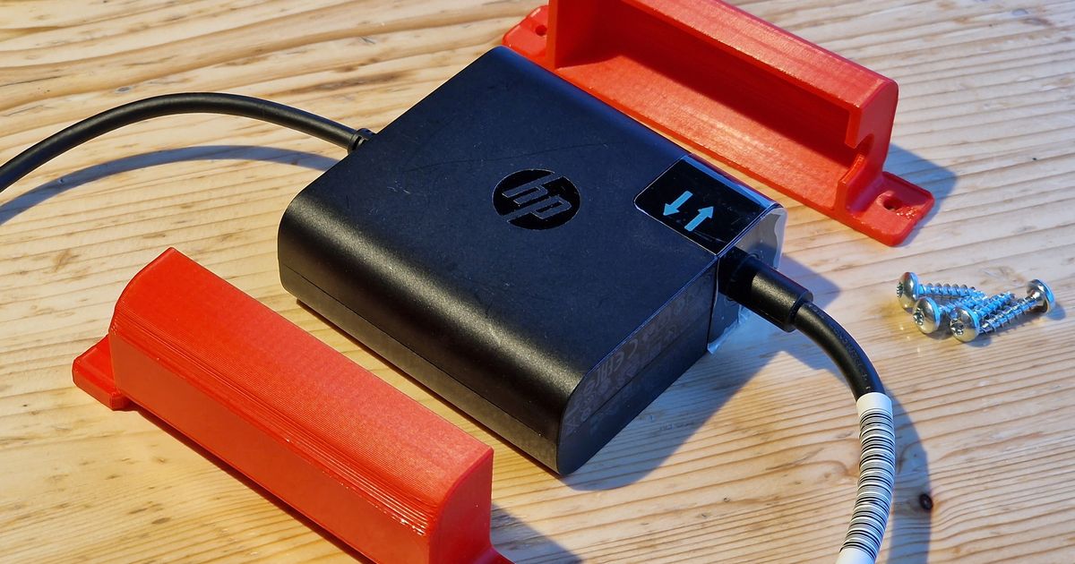 Mounting brackets for HP 65W USB C Powerdelivery Charger / PSU by ...