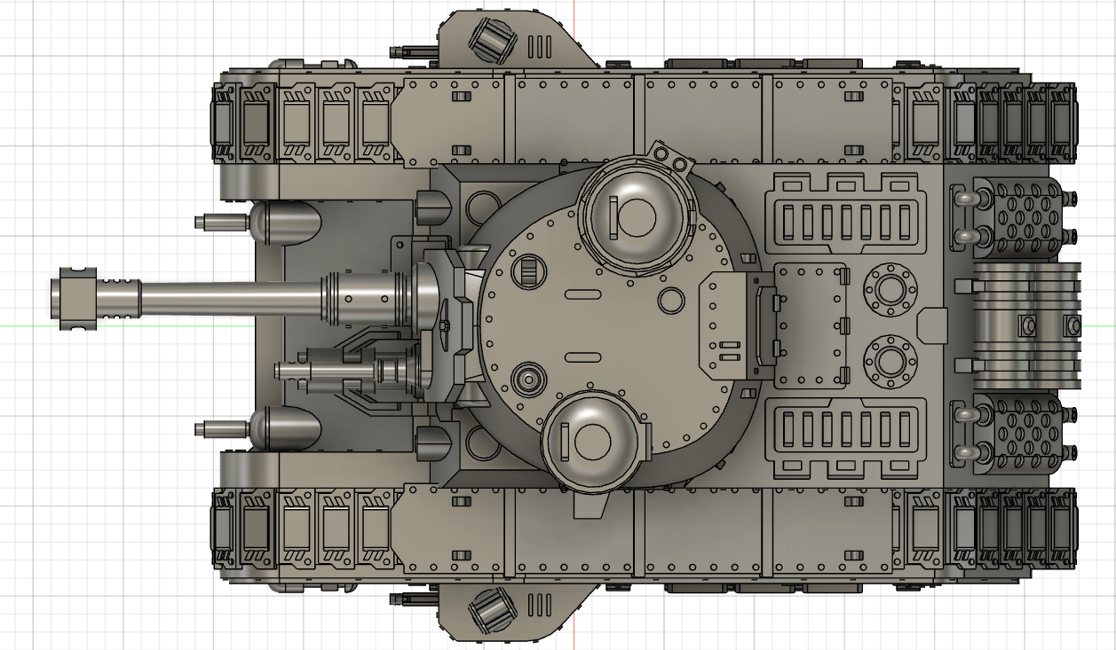Epic Scale Imperial Heavy Tank by DeltaX | Download free STL model ...