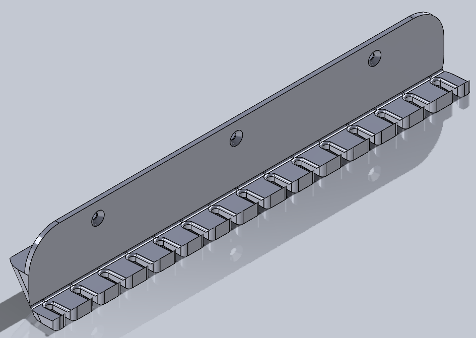 USB cable desktop holder by MaxPower | Download free STL model ...