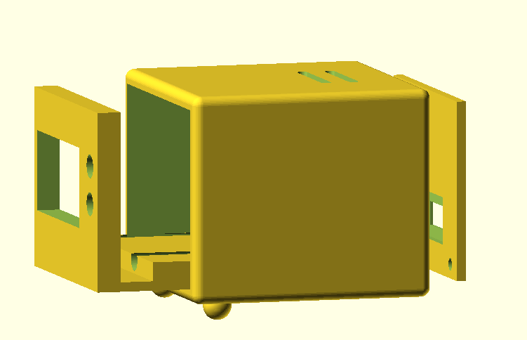 OLED Display case for IoT by Marcel V | Download free STL model ...