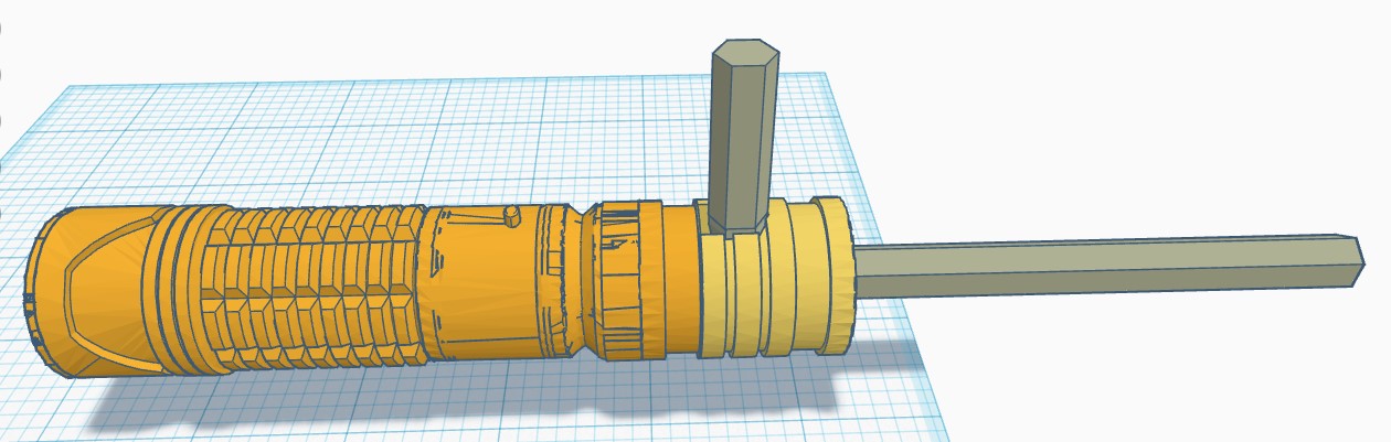 8MM Lightsaber Allen Key Holder by Peter Ennist | Download free STL ...