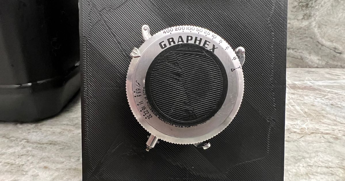 Graflex Graphex 90mm f6.8 Lens Caps by Socialmocracy | Download free ...