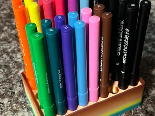 Gridfinity - 2x3x1 Cricut Infusible Ink Marker Holder by Greg Black ...