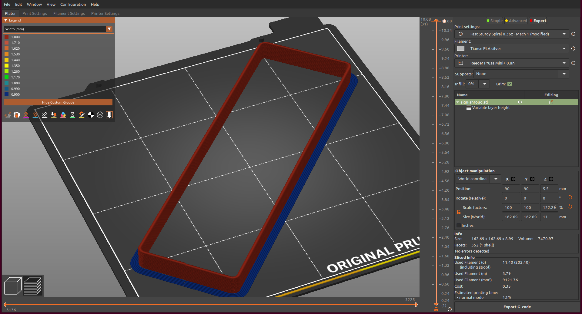 Dishwasher Sign Shroud by Jérémy Reeder | Download free STL model ...
