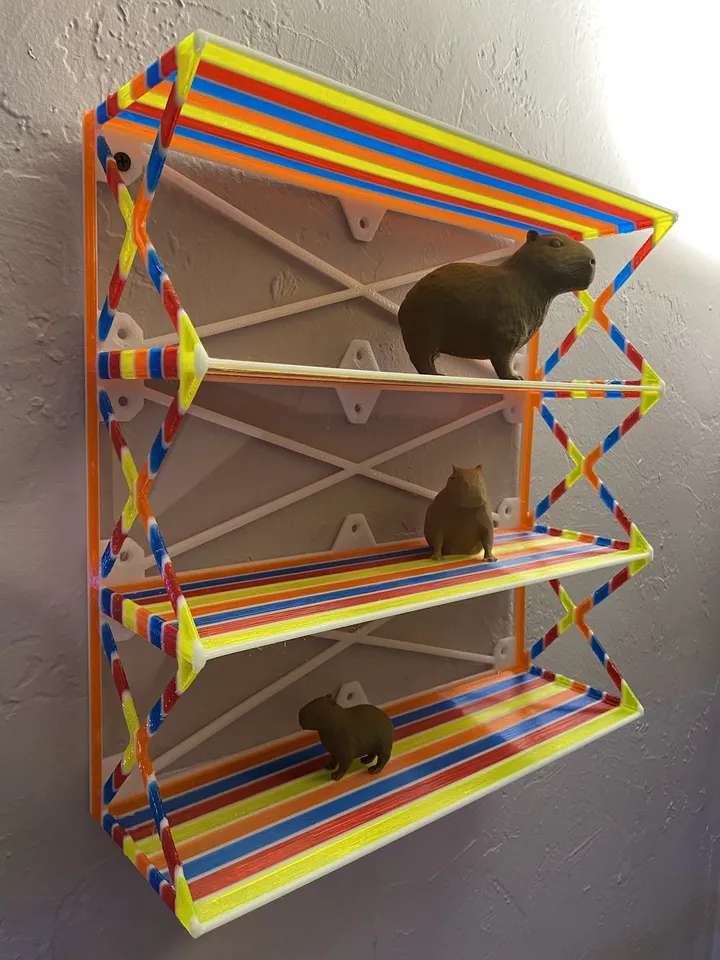 Simple Parametric Multi Shelf by Jer | Download free STL model ...