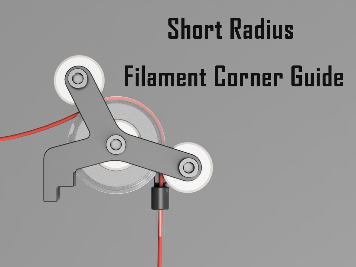Short Radius Filament Corner Guide by M1324 | Download free STL model ...