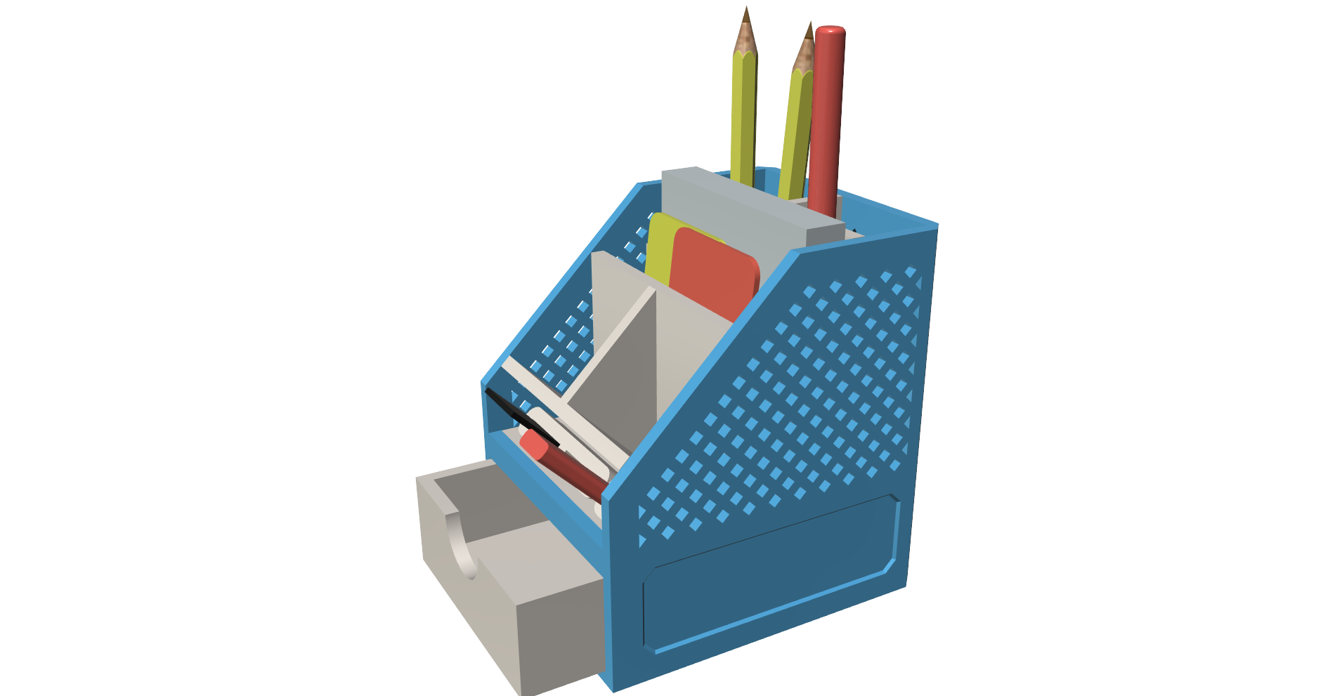 Organizer organizers by REDZC | Download free STL model | Printables.com