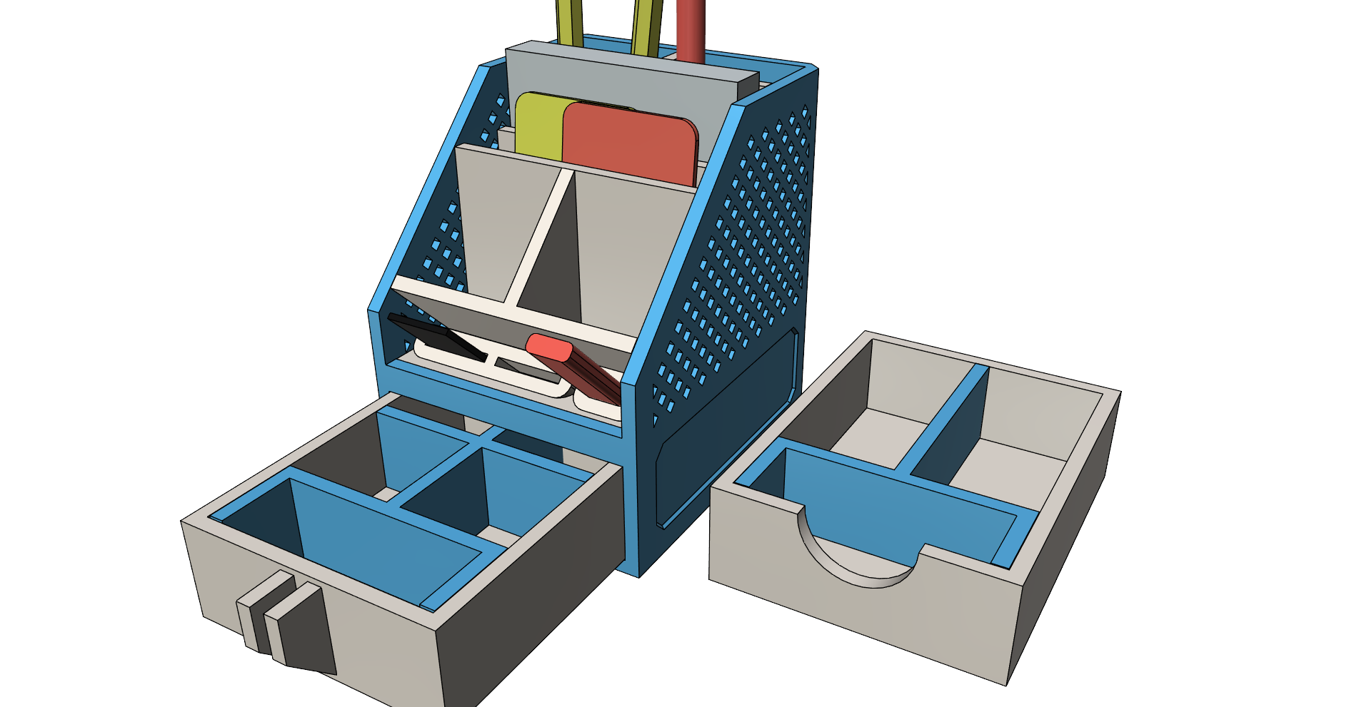 Organizer organizers by REDZC | Download free STL model | Printables.com
