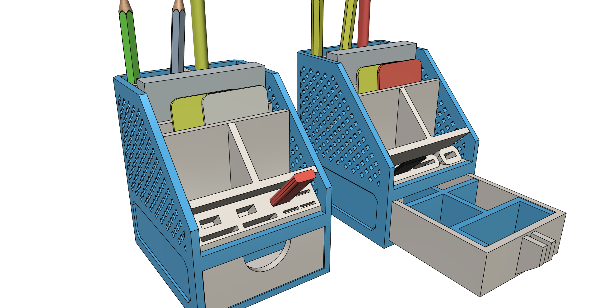 Organizer organizers by REDZC | Download free STL model | Printables.com