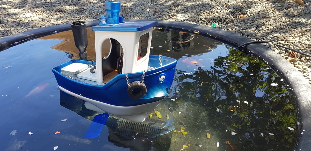 Active stabilization mod for Rc Benchy by Lowtus77 | Download free STL ...