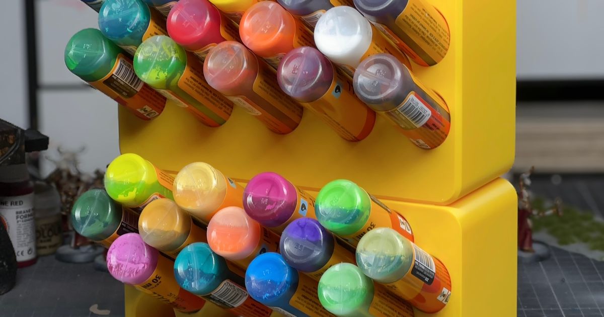 Molotow One4All Refill Rack by Matti | Download free STL model ...