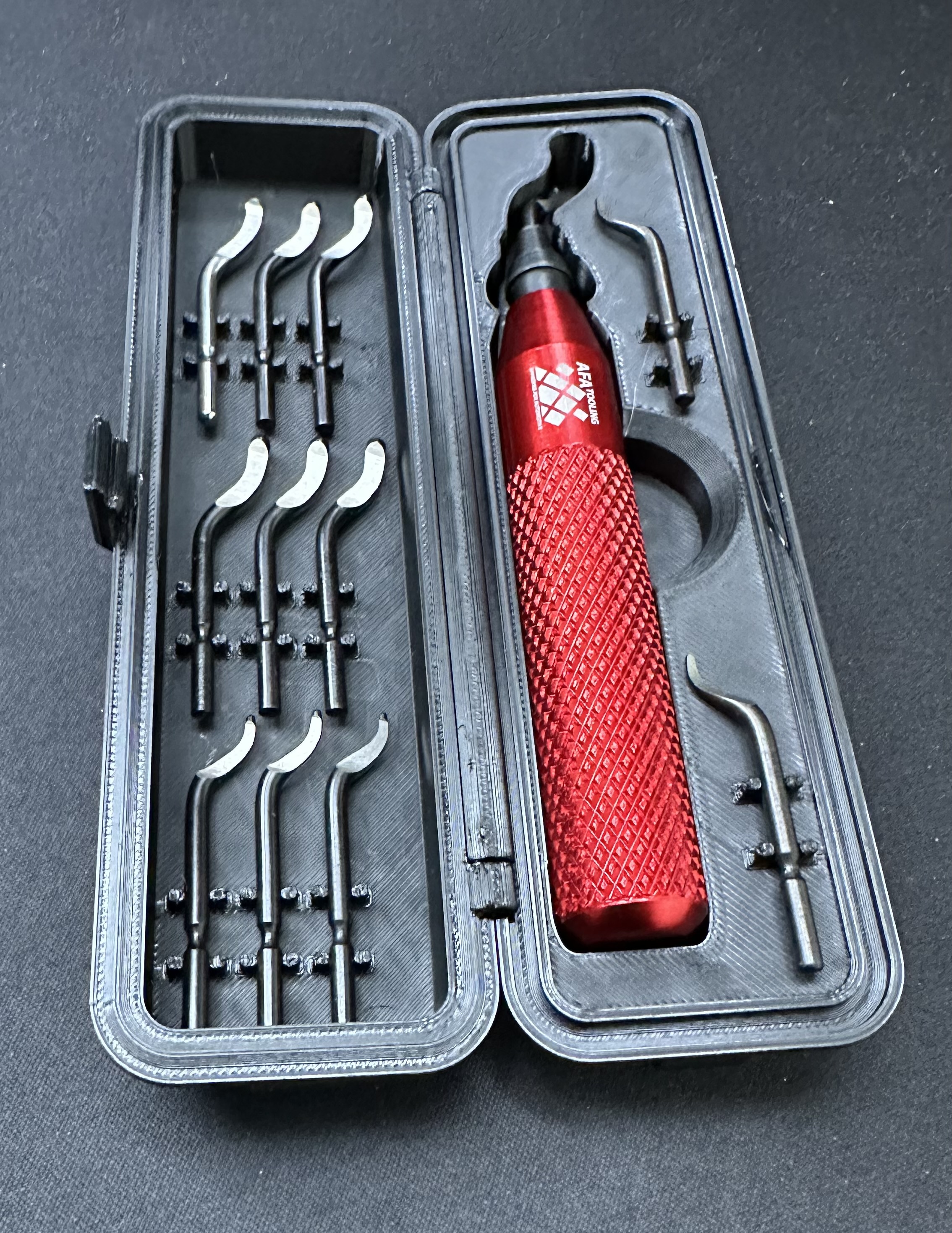 Deburring Tool Case Remix for AFA Tooling AFA4000 (Now with looser ...