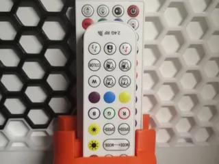 Honeycomb - Remotes control holder by Ptitloup34 | Download free STL ...