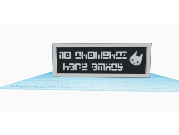 Stray No thoughts head empty sign by PoIar B34R | Download free STL ...