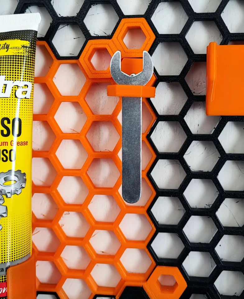 Insert for Honeycomb wall with M3 threaded brass insert by Odysseos ...