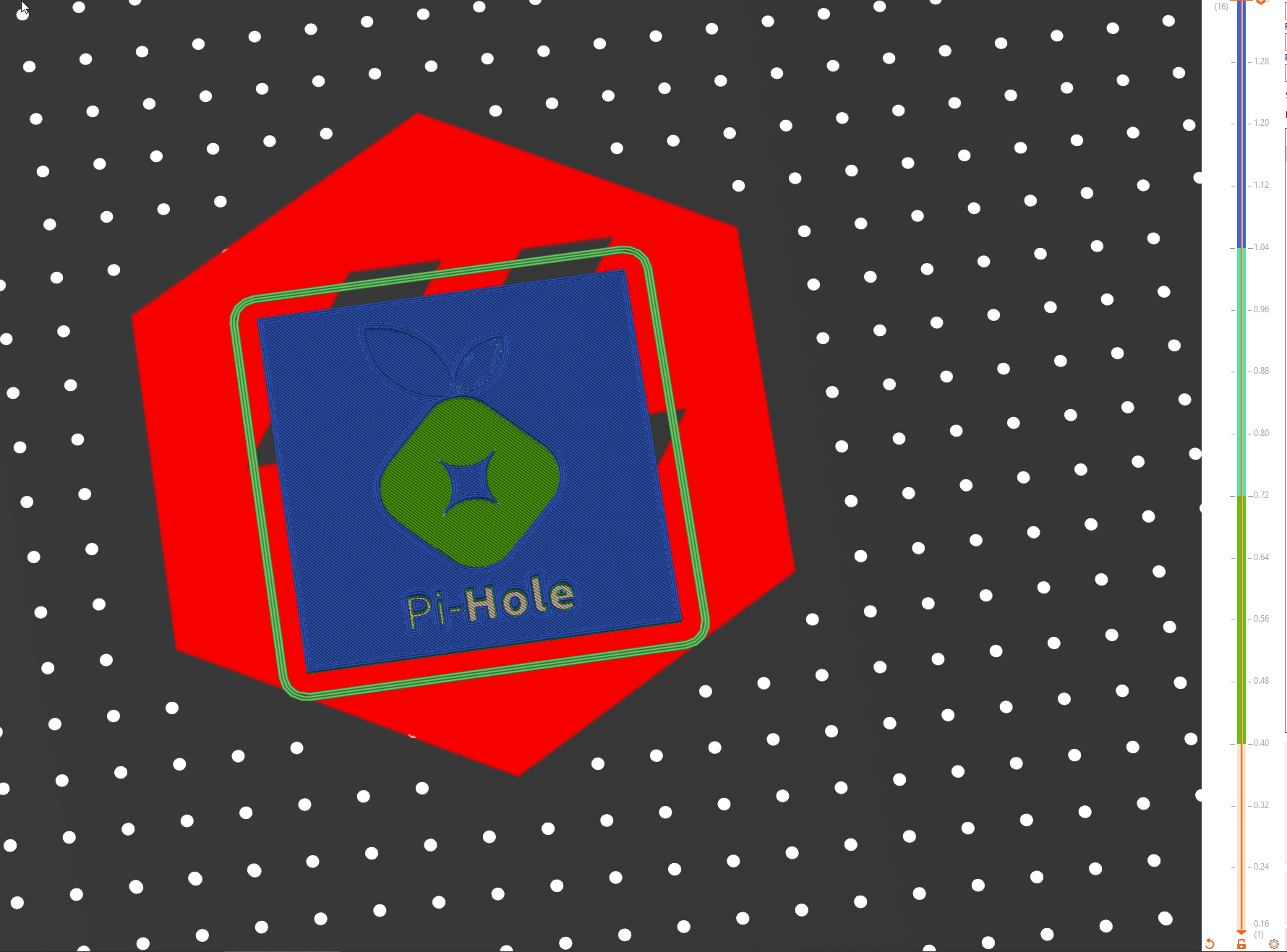 Pi-Hole logo by Pepijn van Vliet | Download free STL model | Printables.com